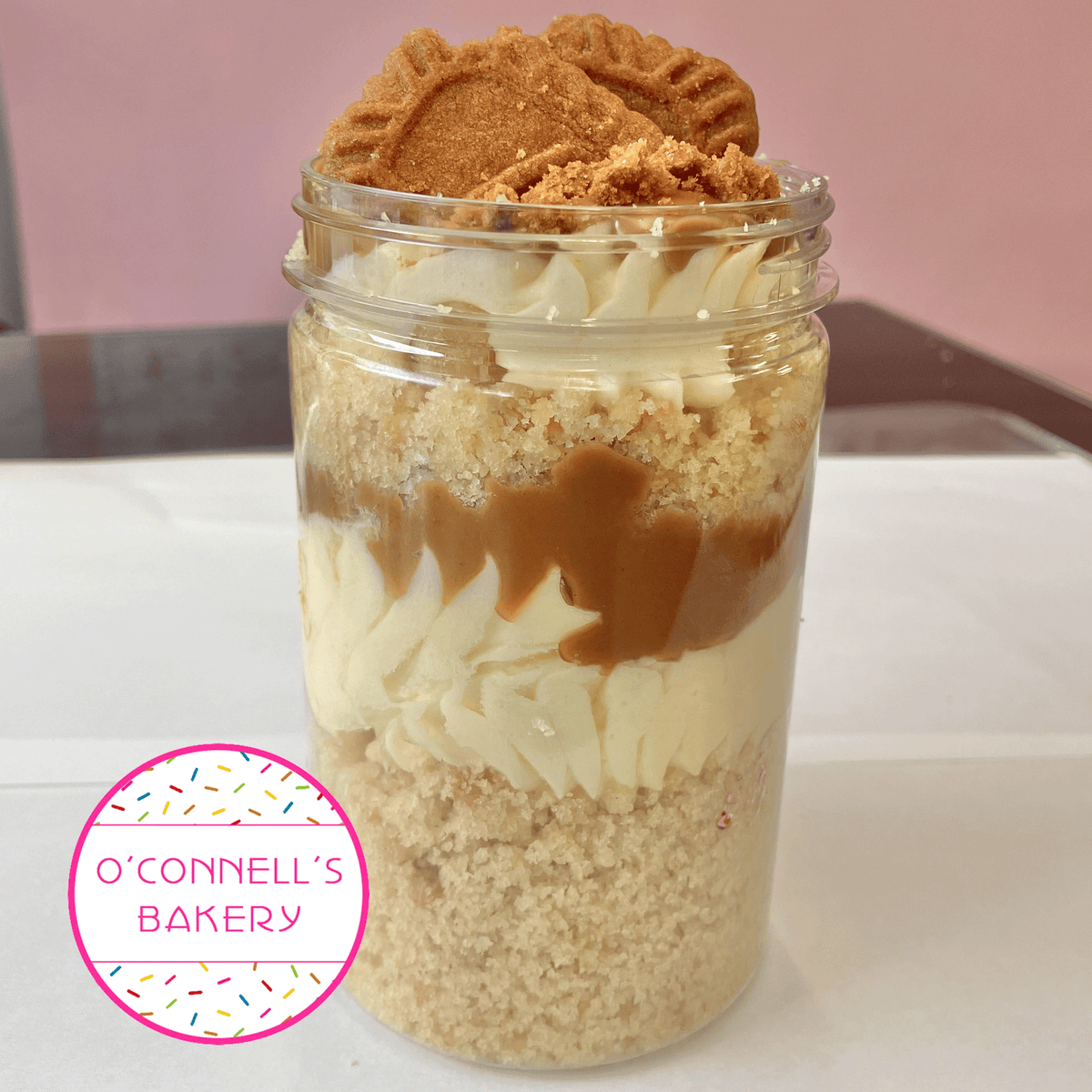 Cake Jar - Biscoff (UK) – O'Connell's Bakery